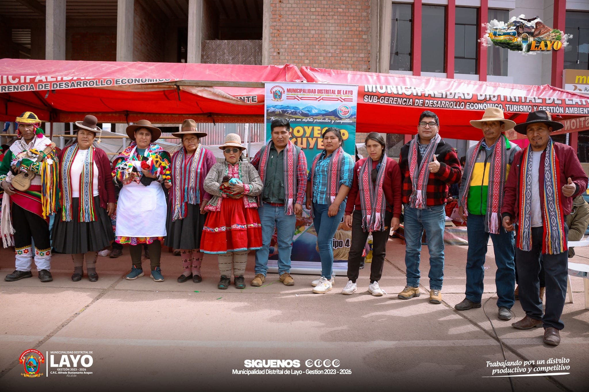 𝗟𝗔𝗬𝗢 𝗕𝗥𝗜𝗟𝗟Ó 𝗘𝗡 𝗘𝗟 𝗩𝗜𝗜𝗜 𝗙𝗘𝗦𝗧𝗜𝗩𝗔𝗟 𝗗𝗘𝗟 𝗖𝗨𝗬 - Municipalidad Distrital de Layo
